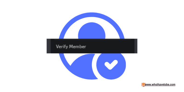 What Does The Verify Member Button Do On Discord Whoihavetobe