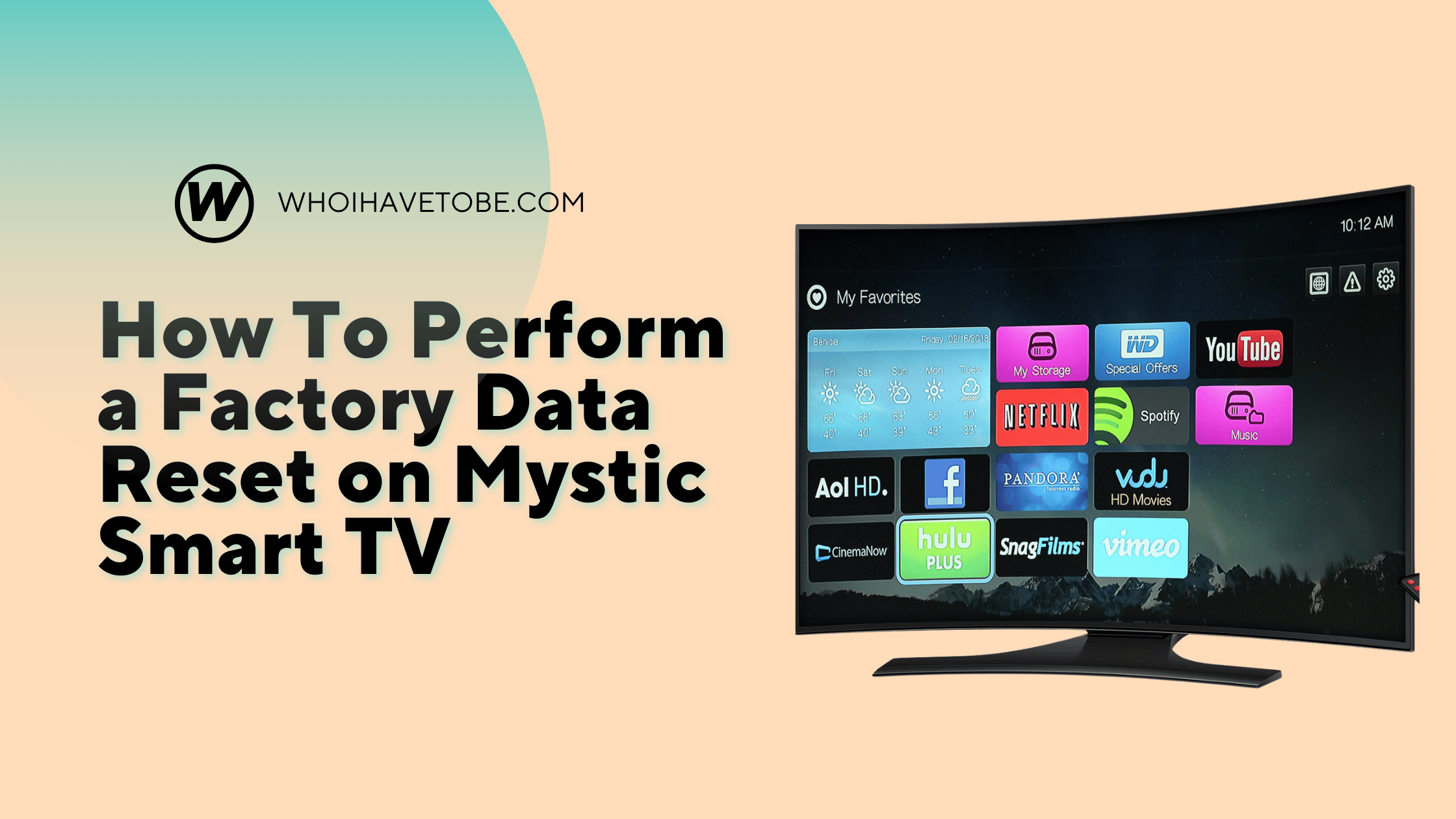 How To Do Factory Data Reset On Mystic Smart TV - Whoihavetobe