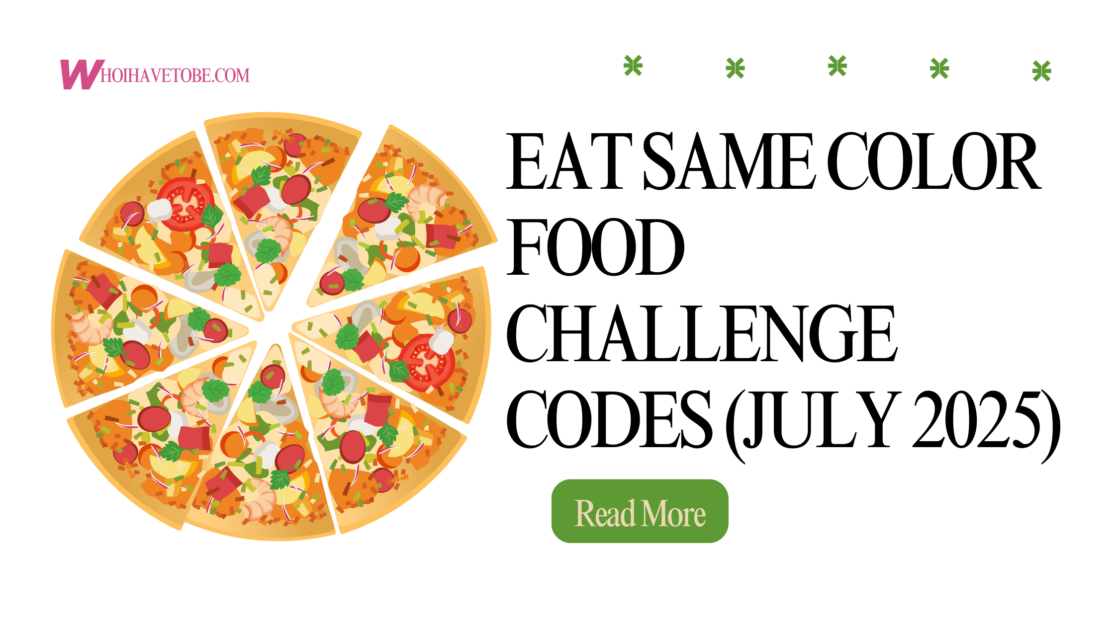 Active Eat Same Color Food Challenge Codes (July 2025) - Whoihavetobe