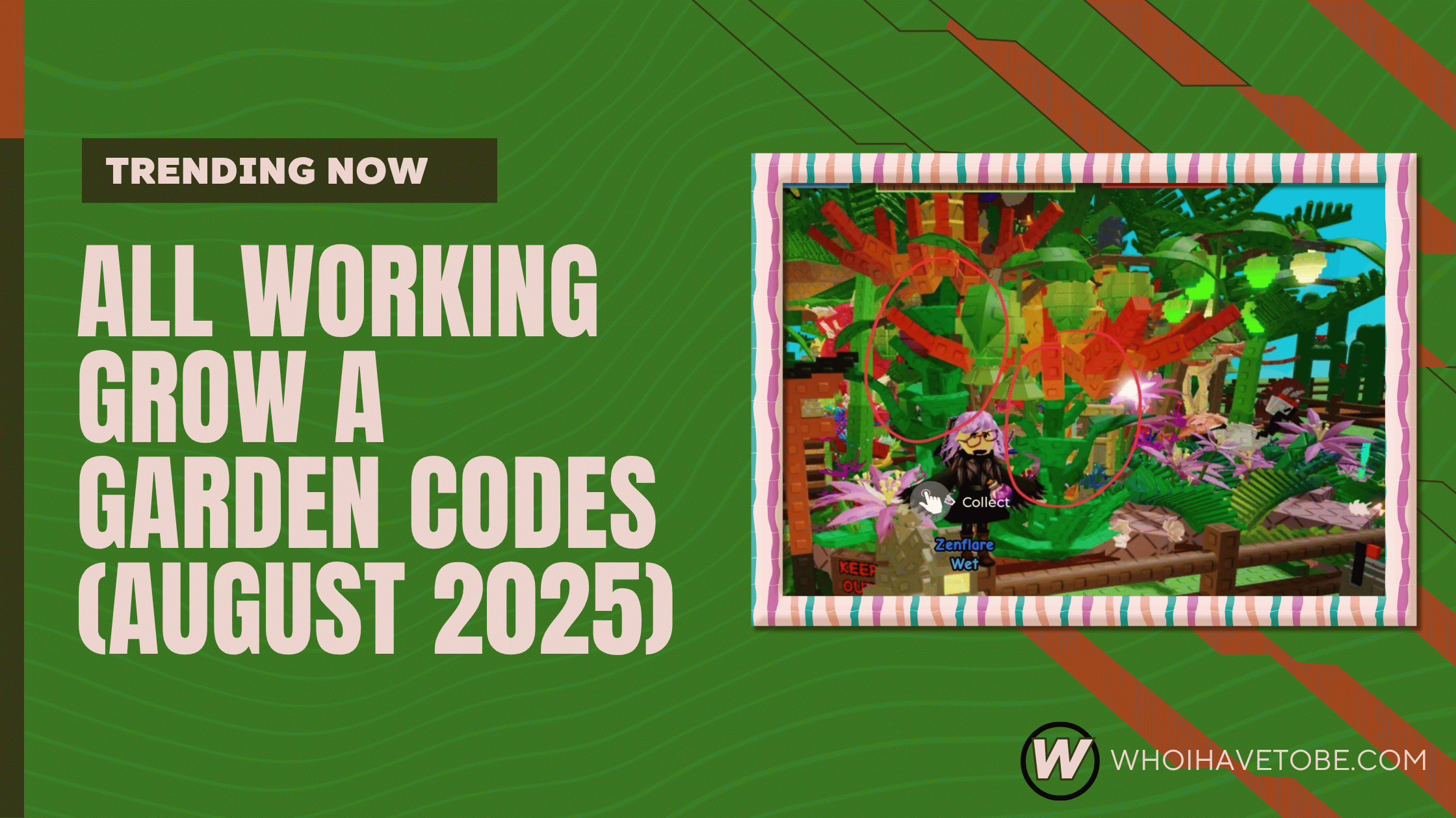 All Working Grow a Garden Codes (August 2025) - Whoihavetobe