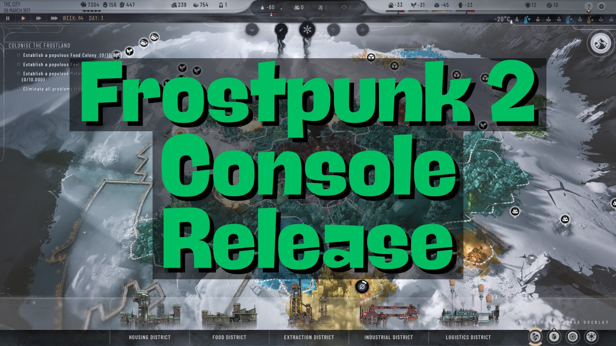 Frostpunk 2 Console Release (All You Need to Know) - Whoihavetobe