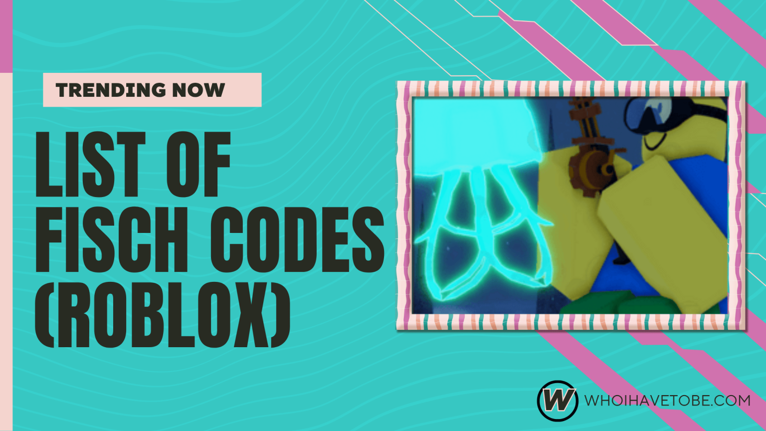List of Fisch Codes (Roblox) – September 2025 - Whoihavetobe