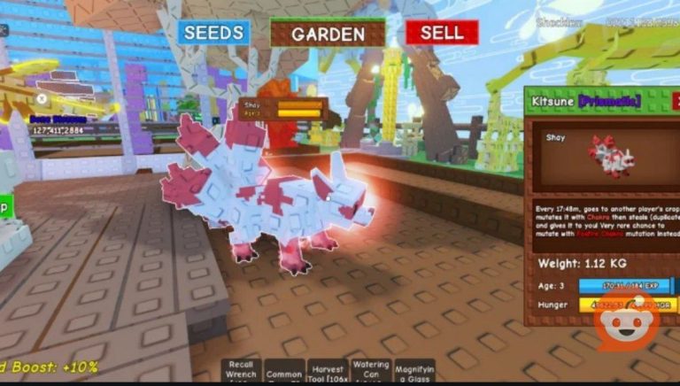 Kitsune Pet in Grow a Garden (How to Get It and What It Does) - Whoihavetobe